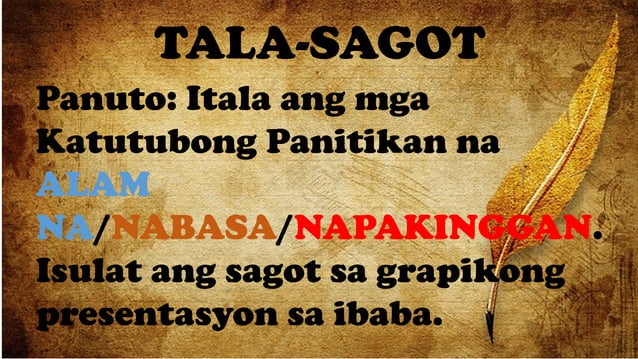 PPT Filipino 7 ppt for matatag curriculum | PPTX