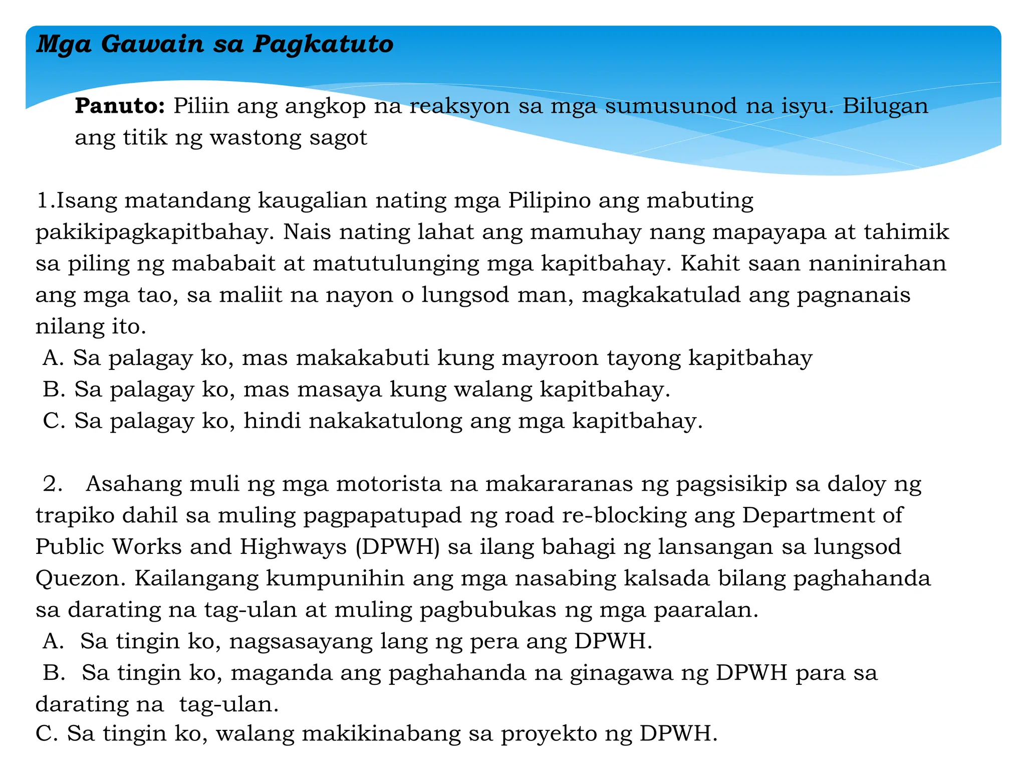 PPT FILIPINO QUARTER 4PAG GAWA NG PATALASTAS AT USAPAN GAMIT ANG MGA ...