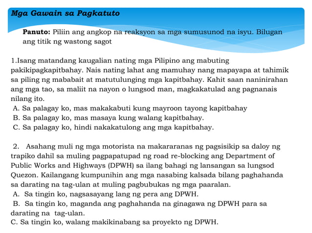 Ppt Filipino Quarter 4pag Gawa Ng Patalastas At Usapan Gamit Ang Mga Bahagi Ng Pananalitapptx