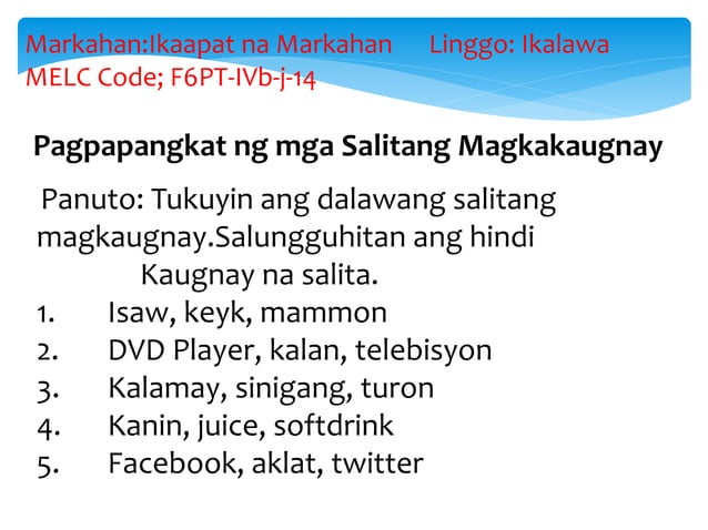 PPT FILIPINO QUARTER 4PAG GAWA NG PATALASTAS AT USAPAN GAMIT ANG MGA ...