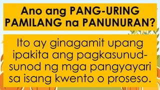 PPT FILIPINO WK 7....................... | PPTX