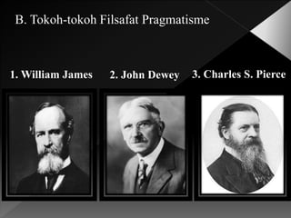 ALIRAN FILSAFAT PRAGMATISME | PPTX