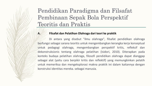 filsafat & sejarah olahraga | PPTX