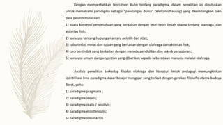 filsafat & sejarah olahraga | PPTX