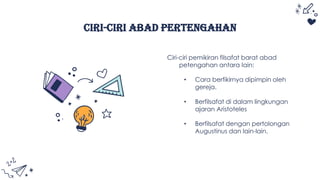 Sejarah Filsafat Abad Pertengahan | PPTX