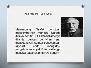 Ppt filsafat eksistensialisme | PPTX