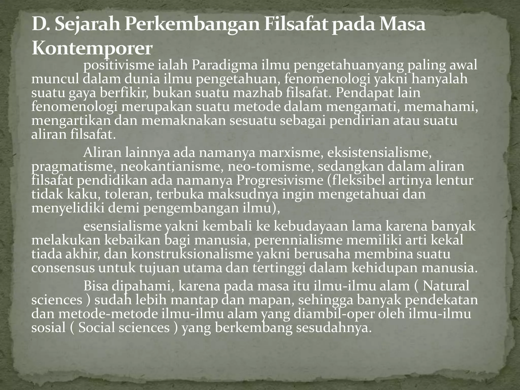Ppt filsafat ilmu pungki | PPTX