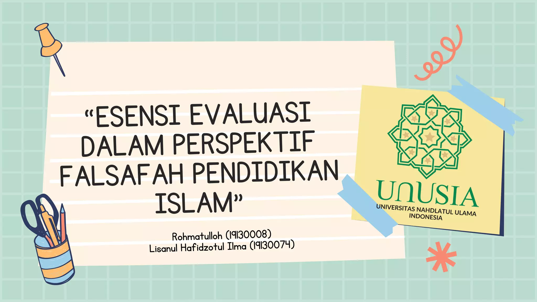 Evaluasi dalam Filsafat Pendidikan Islam | PDF