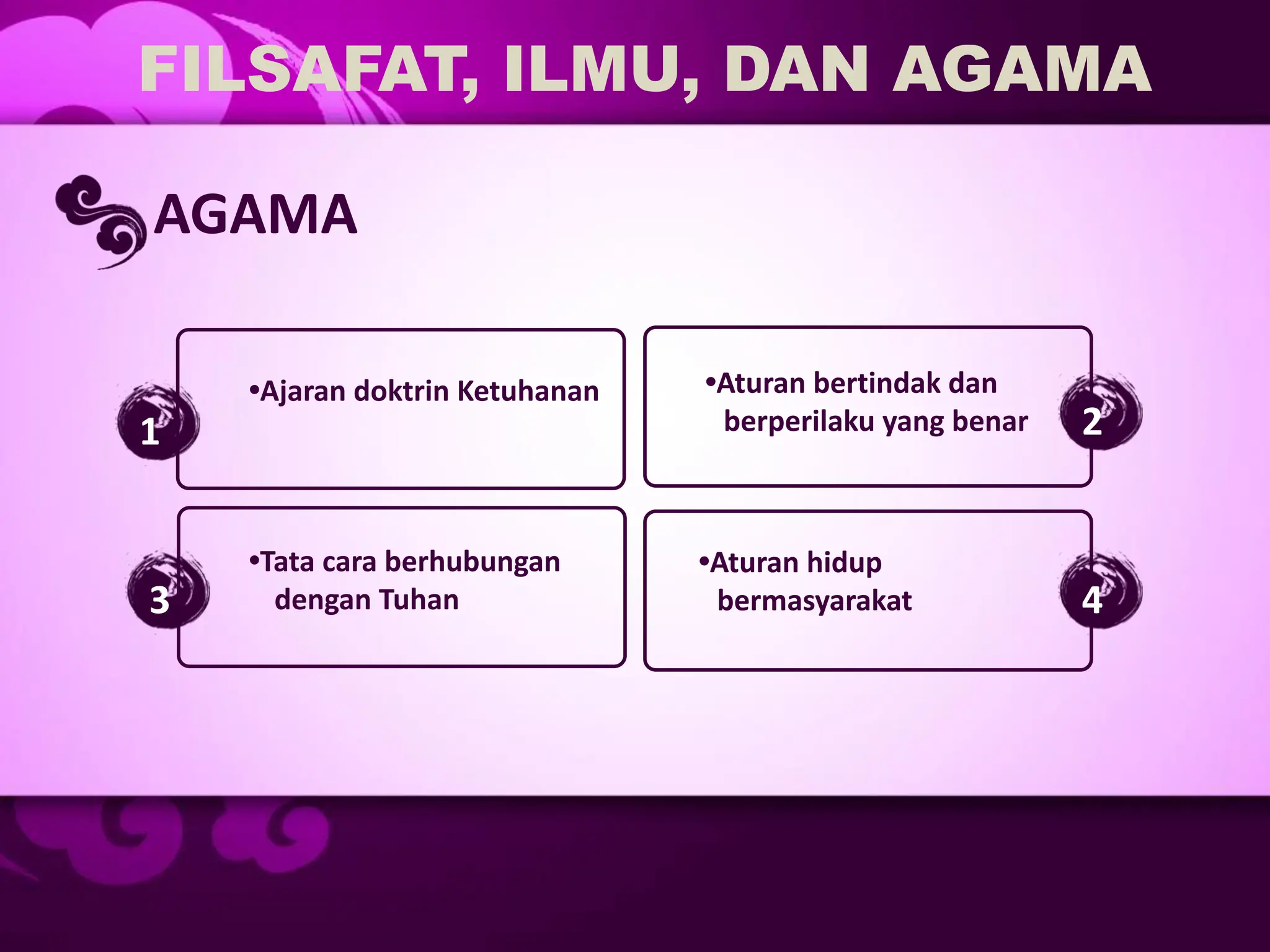 PPT FILSAFAT PENDIDIKAN - Filsafat, Ilmu, dan Agama.pdf