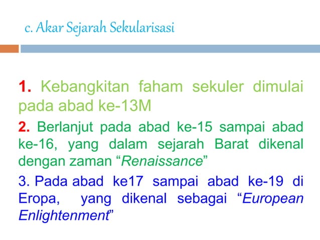 ppt FILSAFAT SEKULERISASI ILMU PENGETAHUAN [Autosaved].pptx