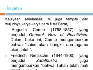 ppt FILSAFAT SEKULERISASI ILMU PENGETAHUAN [Autosaved].pptx