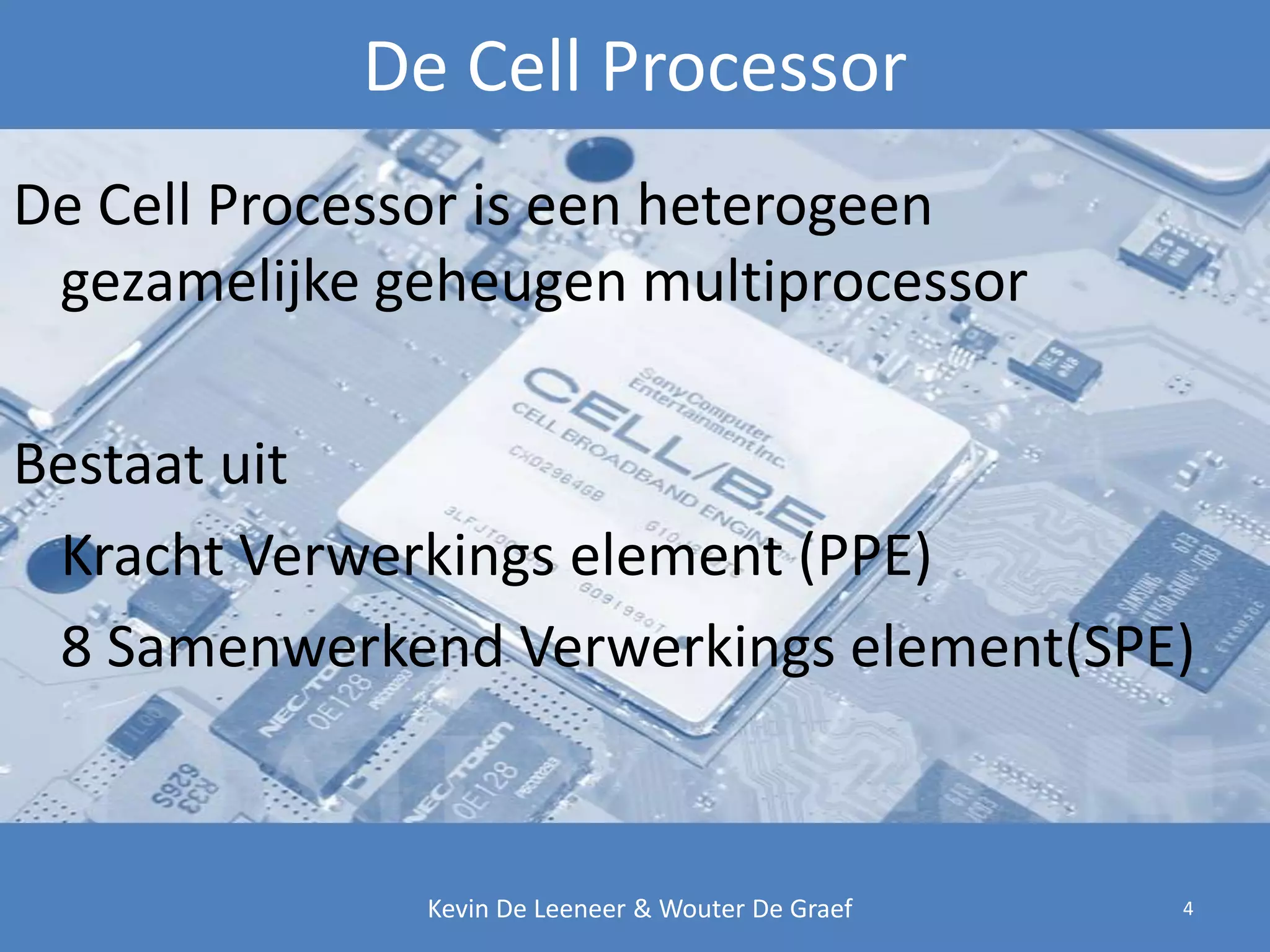 De interne werking van een Cell SPE | PPTX