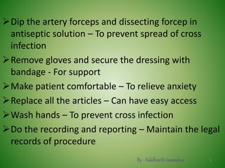 Dressing the wound | PPTX