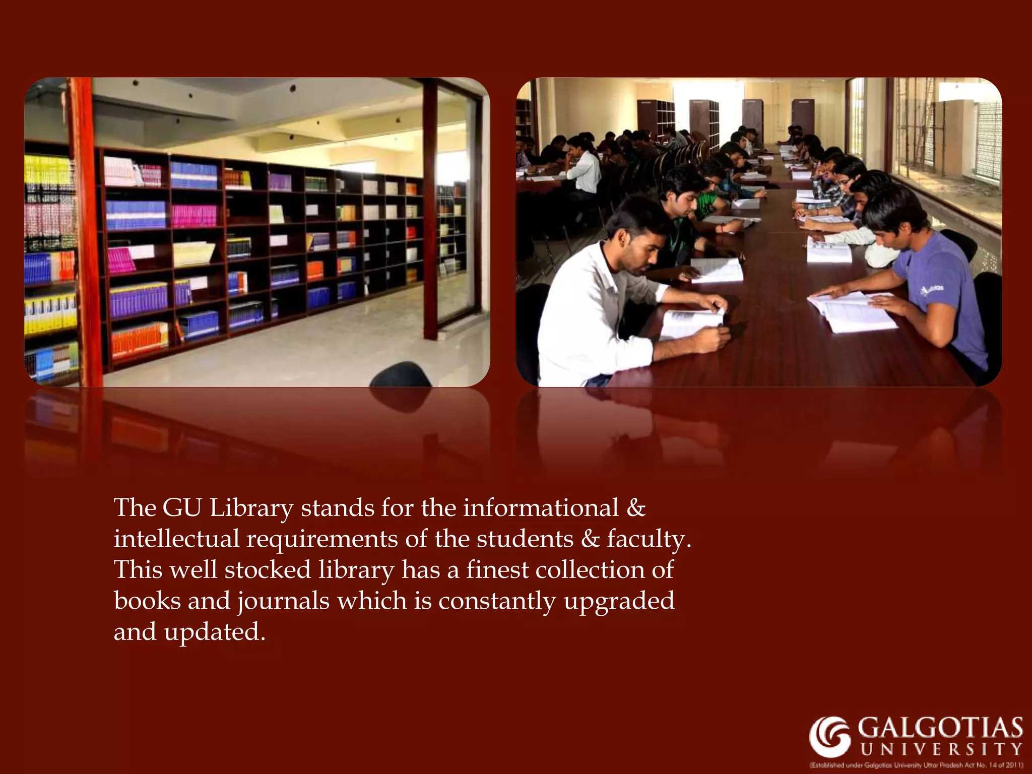 Galgotias University Presentation | PPSX