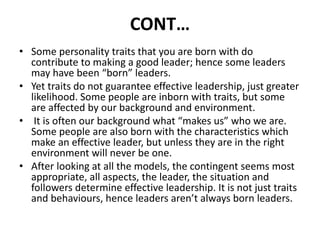 Leadership | PPT