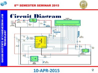 Microcontroller Based Speedo Meter cum Odometer-ppt slides | PPT