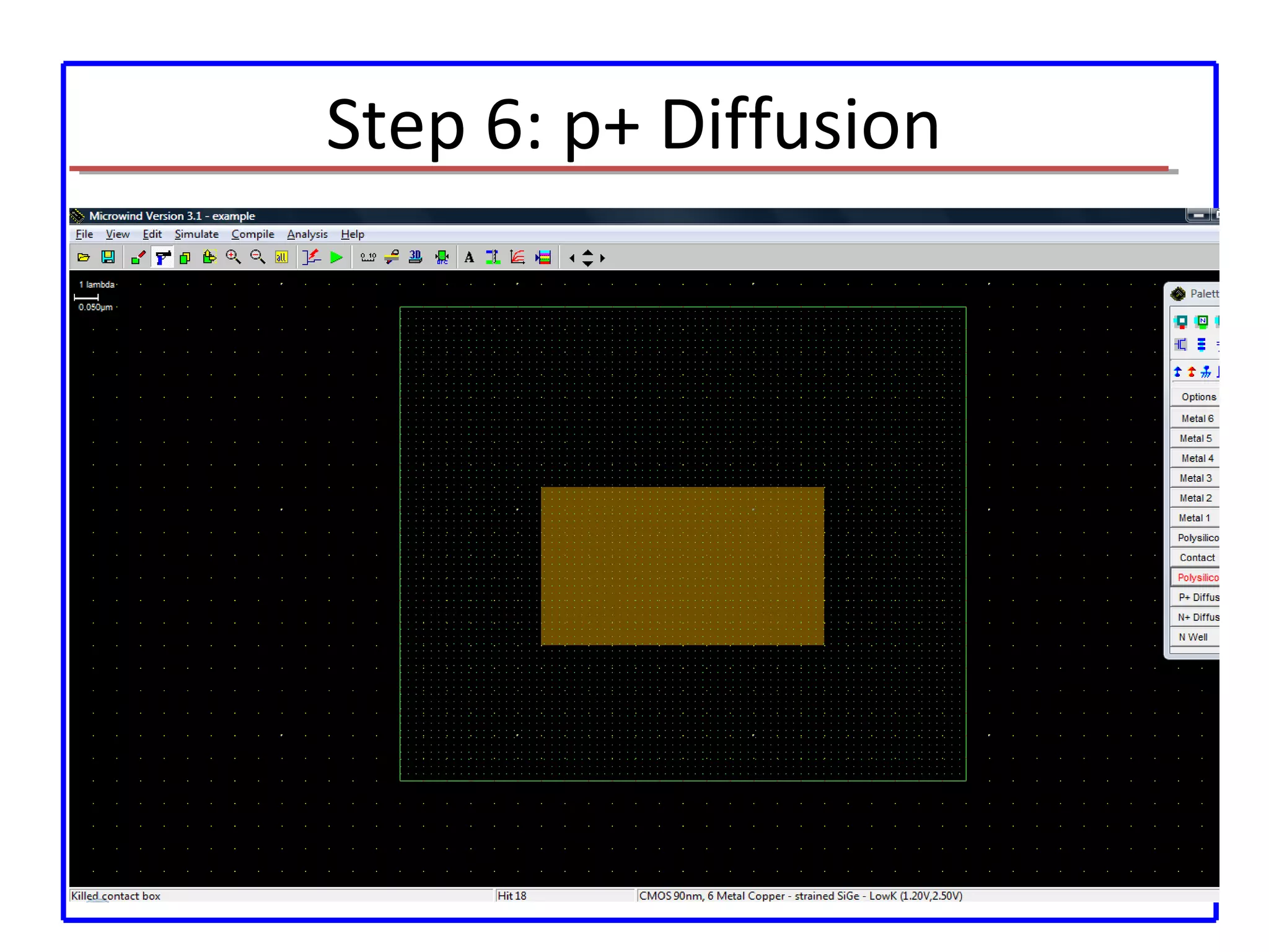 Layout design on MICROWIND | PPT
