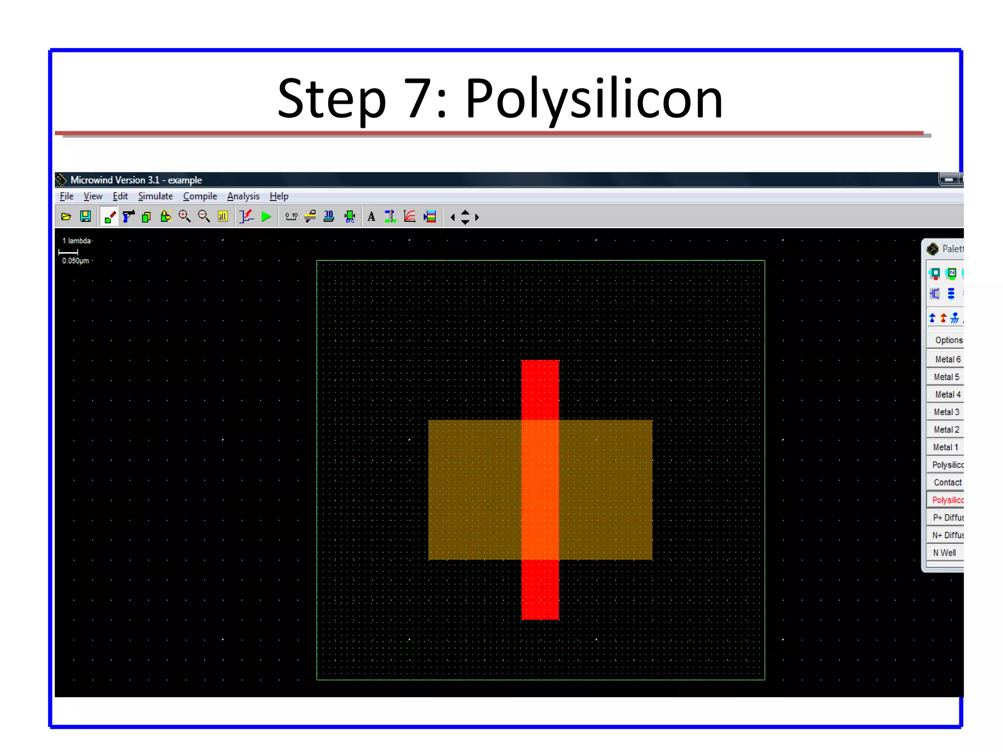 Layout design on MICROWIND | PPT