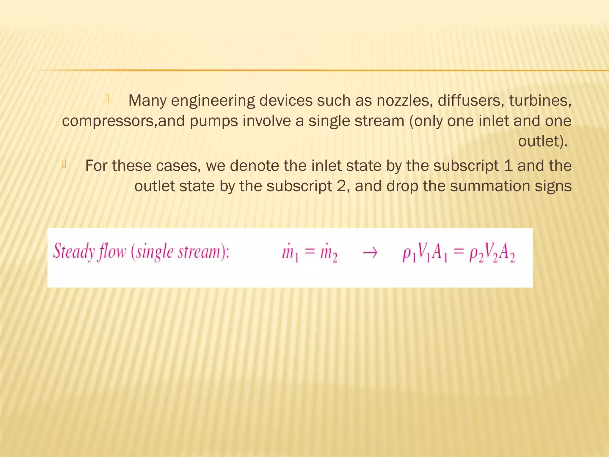 mass momentum energy equations | PPT