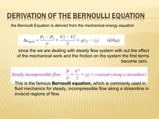 mass momentum energy equations | PPT