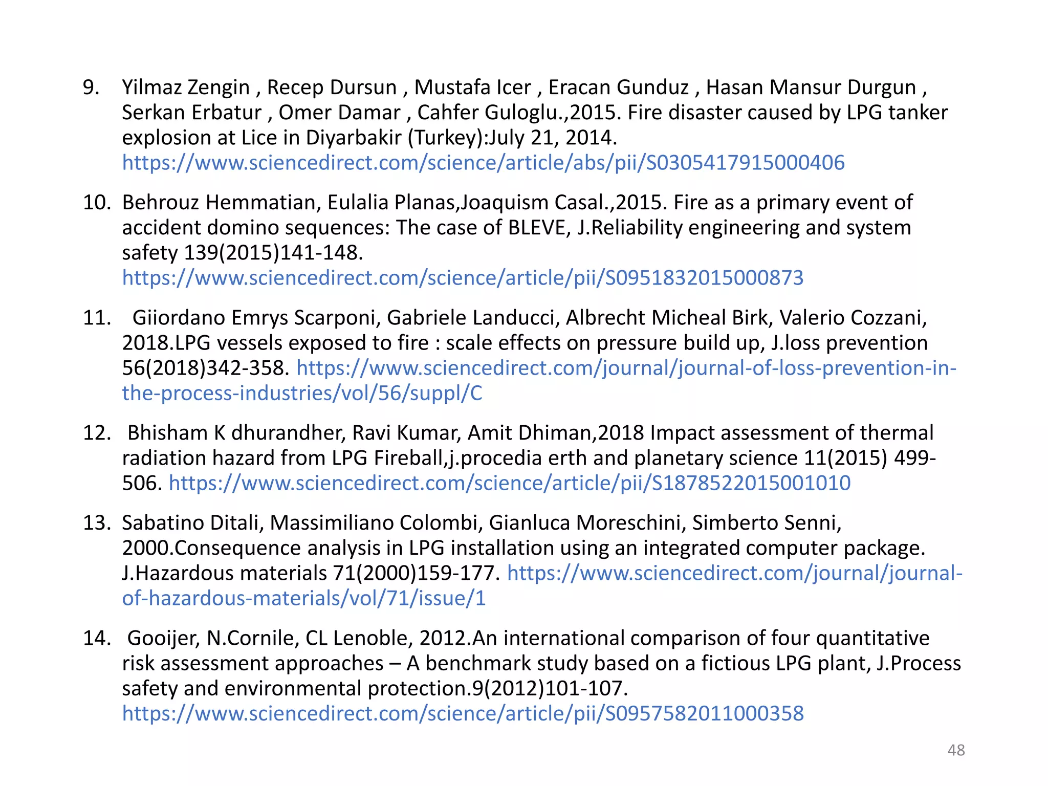 Risk Assessment At Tank- Truck Unloading Section Of LPG Bottling Plant ...