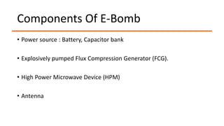 ppt final.pdf ebomb destruction in yhe manlife a | PPT
