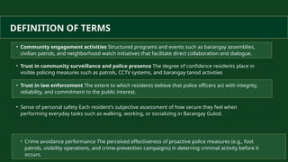 Community Trust and Public Perception of Police Effectiveness in ...