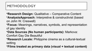 Evolution of Gay Representation in Filipino Cinema: A Comparative Study ...