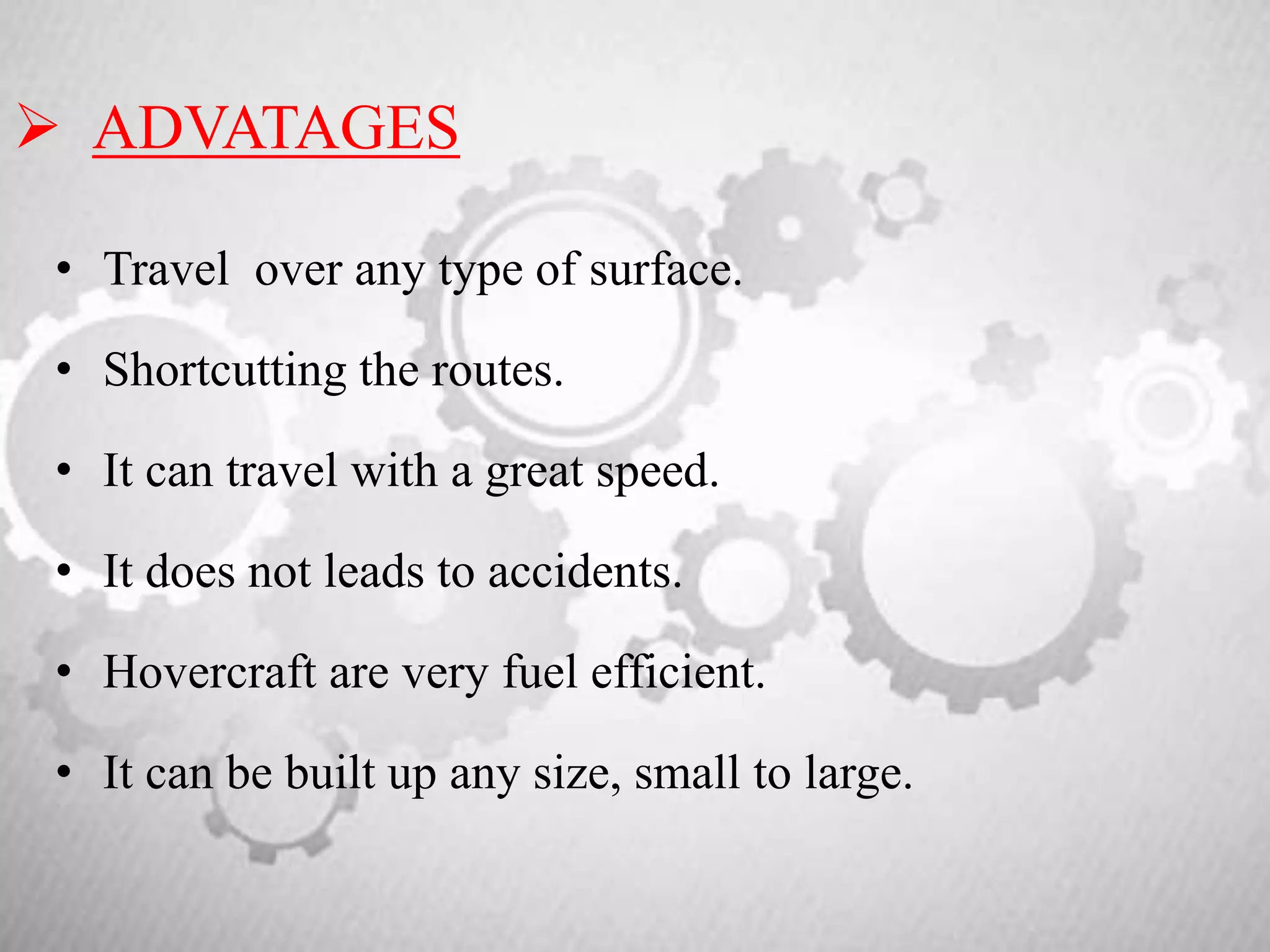 HOVERCRAFT PRESENTETION | PPT