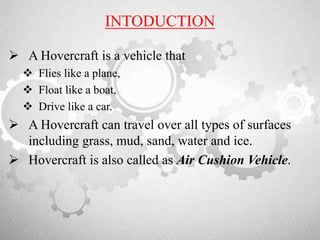 HOVERCRAFT PRESENTETION | PPT