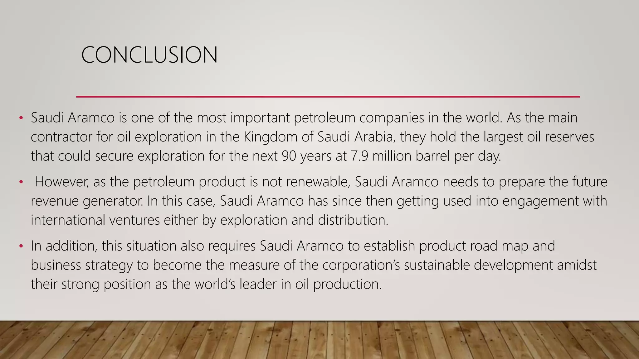 Ppt final aramco | PPTX