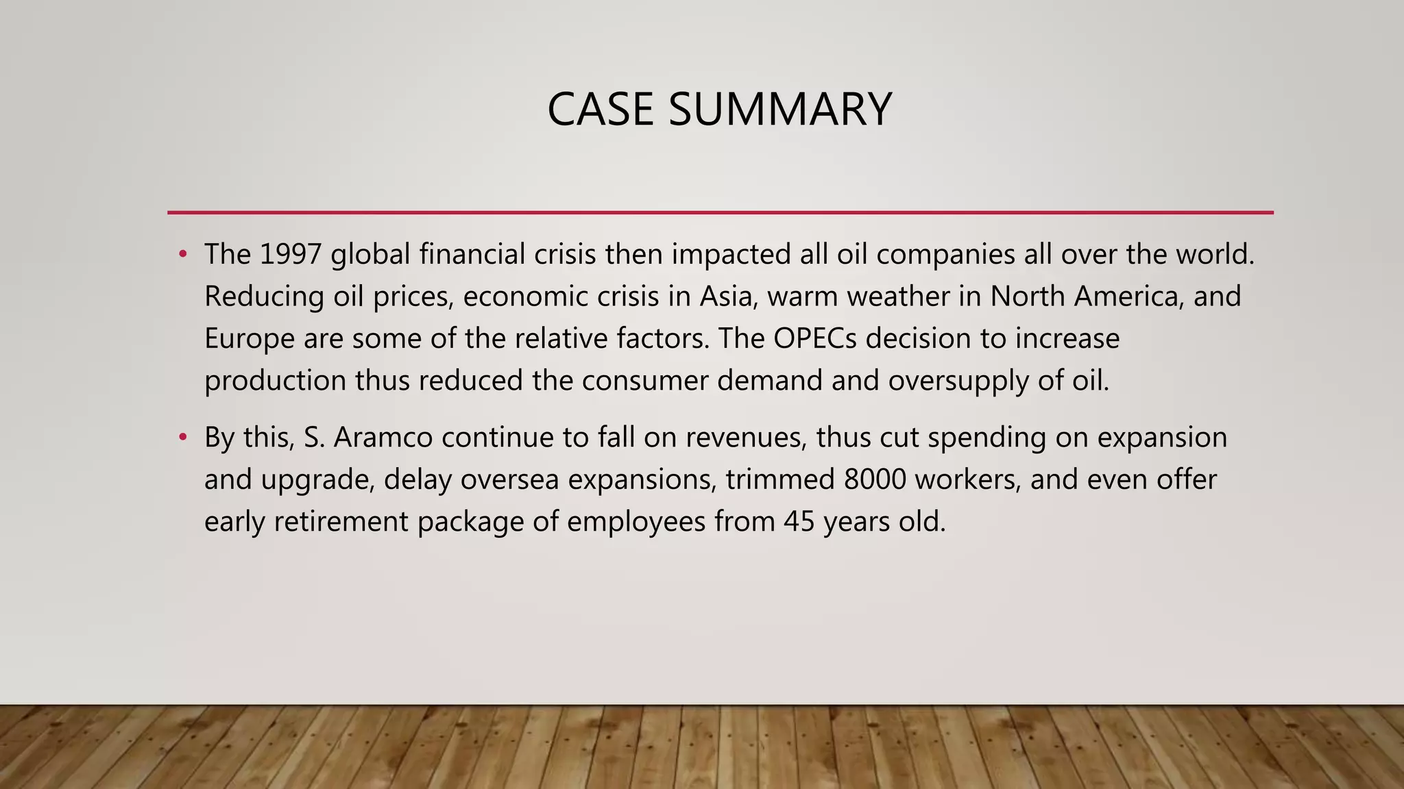 Ppt final aramco | PPTX