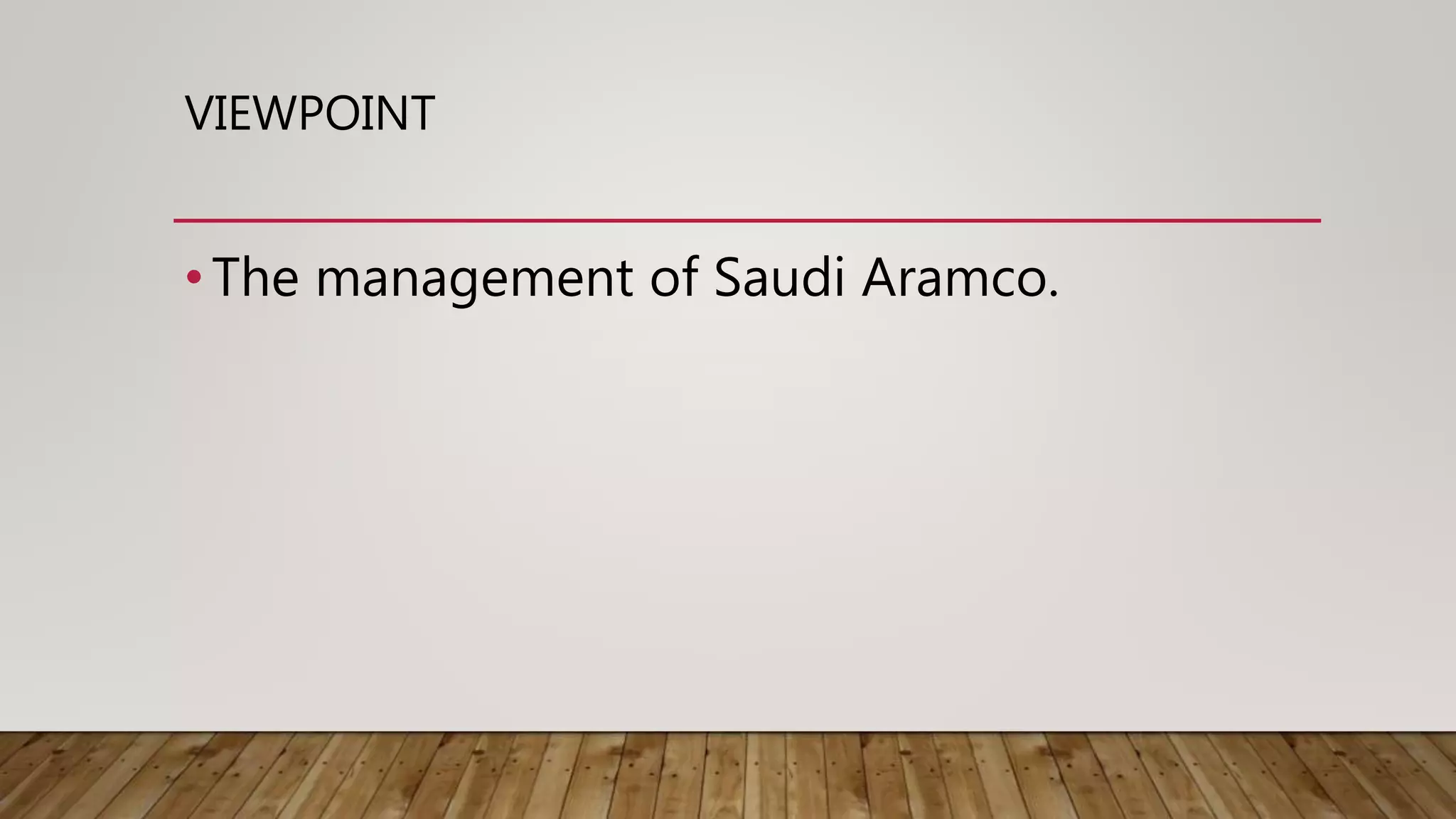 Ppt final aramco | PPTX