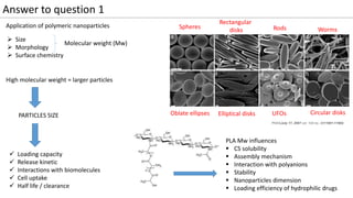 Polymeric nanoparticles for encapsulation and controlled release of bioactive compound | PPT