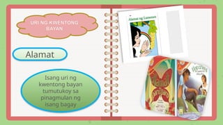 Kwentong bayan, uri at elemento ng kwentong bayan | PPTX