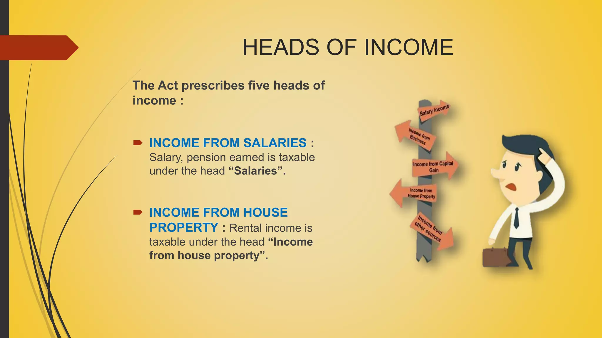introduction to income taxes in india | PPTX