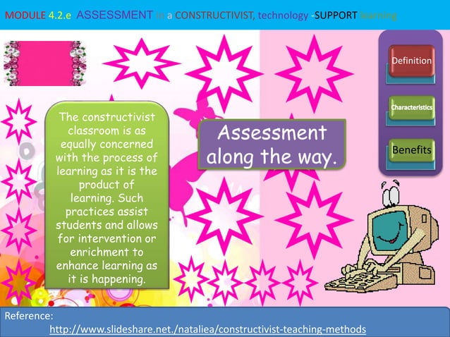 Assessment in a Constructivist, Technology-Support Learning | PPTX | Educational Assessment ...