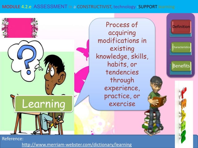 Assessment in a Constructivist, Technology-Support Learning | PPTX | Educational Assessment ...
