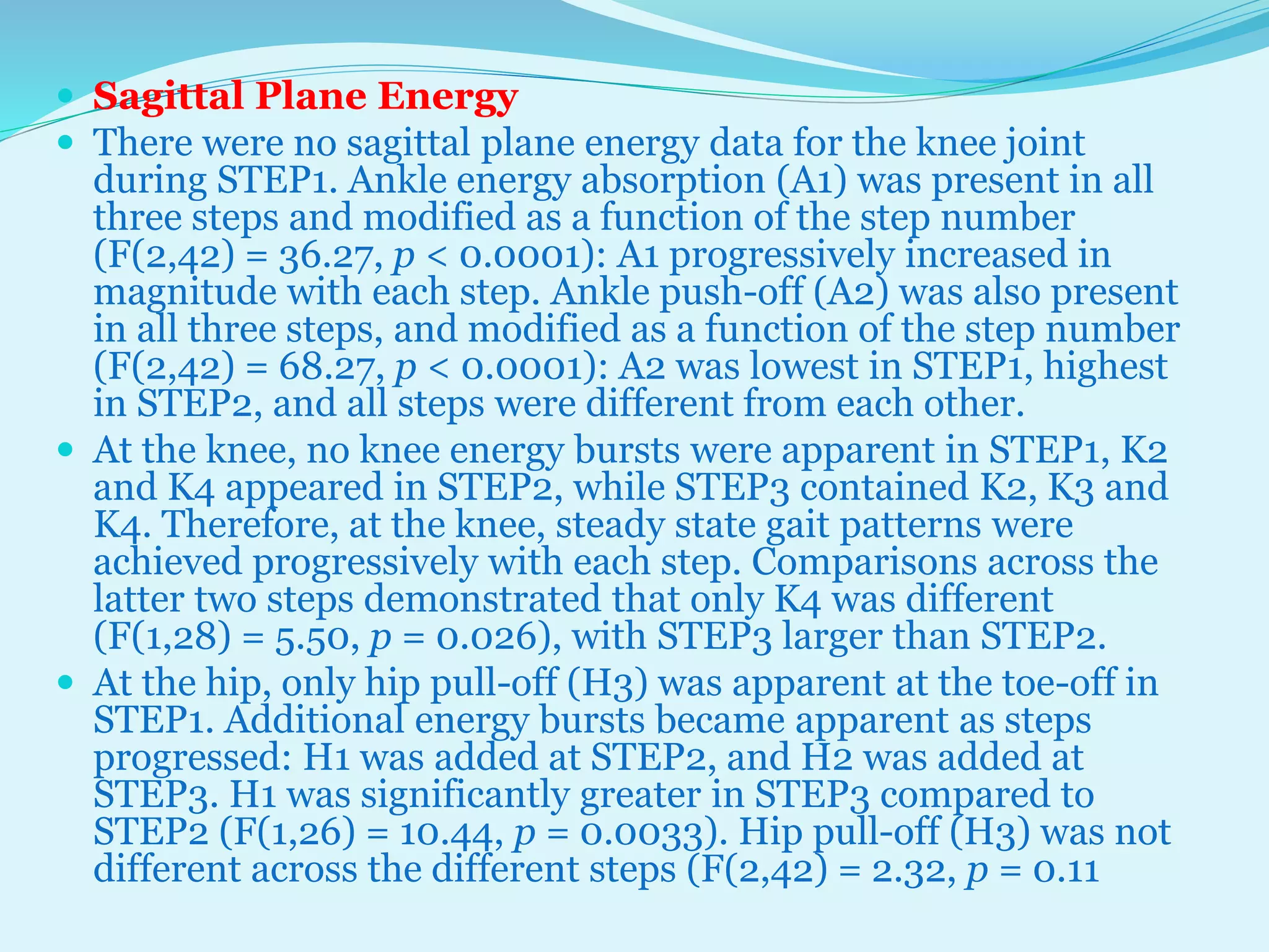 P pt final sagittal plane analysis of gait | PPTX