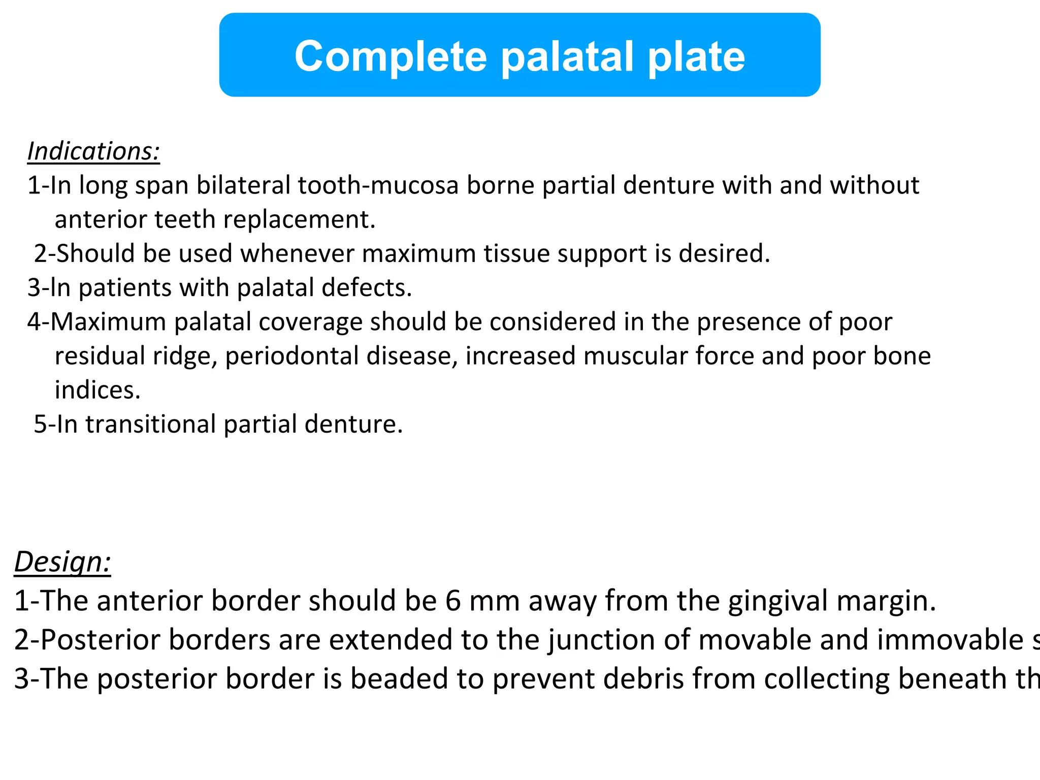 PPT (FINAL)The principles of RPD design & its components (Year 3) .pptx