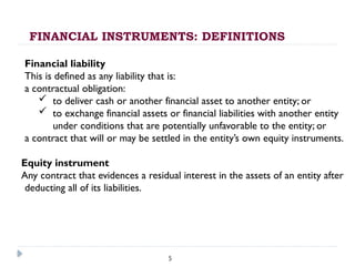 PPT on Financial Instruments useful for getting basics on Financial ...