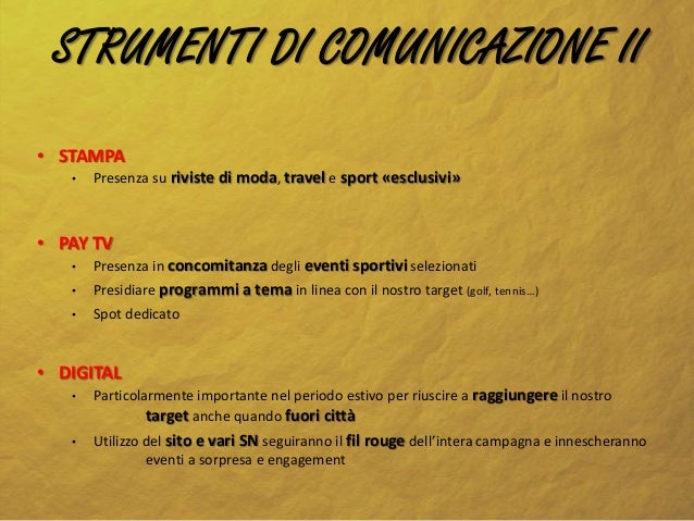 La costruzione di un piano di comunicazione La costruzione di un piano di comunicazione
