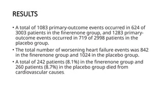 Finerenone in heart failure with preserved ejection fraction compared ...