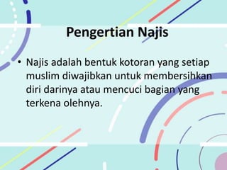 Najis | PPT