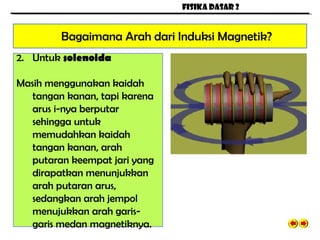 Medan & Gaya Magnet (FisikaDasar 2) | PPT