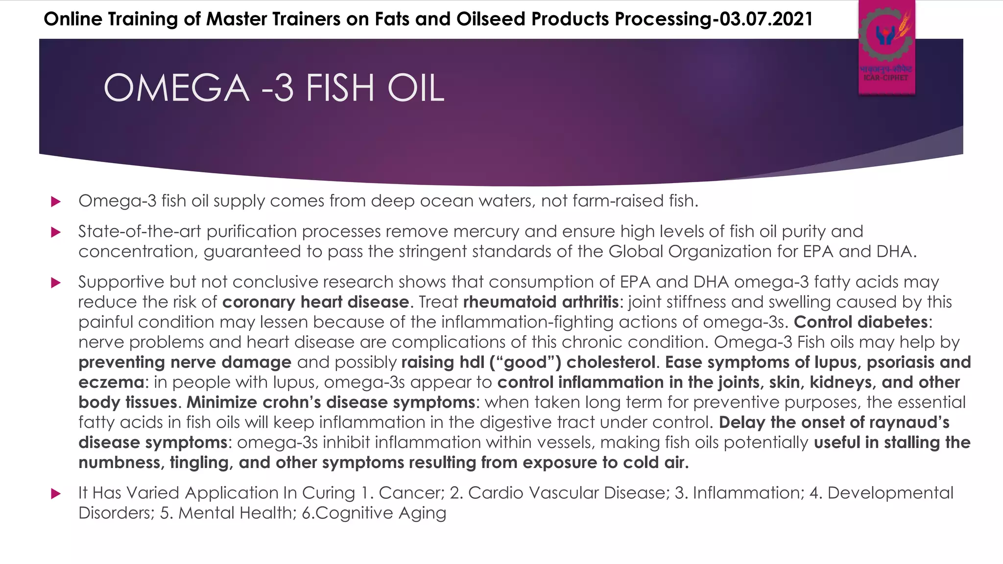 Fish oil extraction and processing techniques | PDF