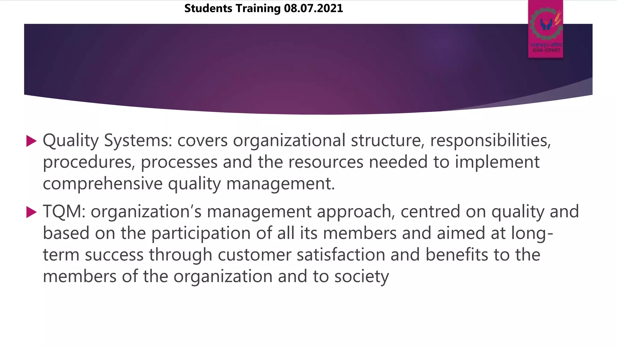Fish quality assurance and management | PPTX