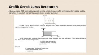 KINEMATIKA GERAK LURUS ( GLB DAN GLBB ) FISIKA SMA KELAS 10 | PPTX