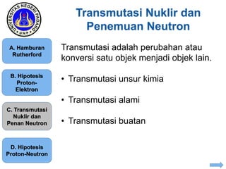 STRUKTUR INTI : FISIKA INTI | PPTX
