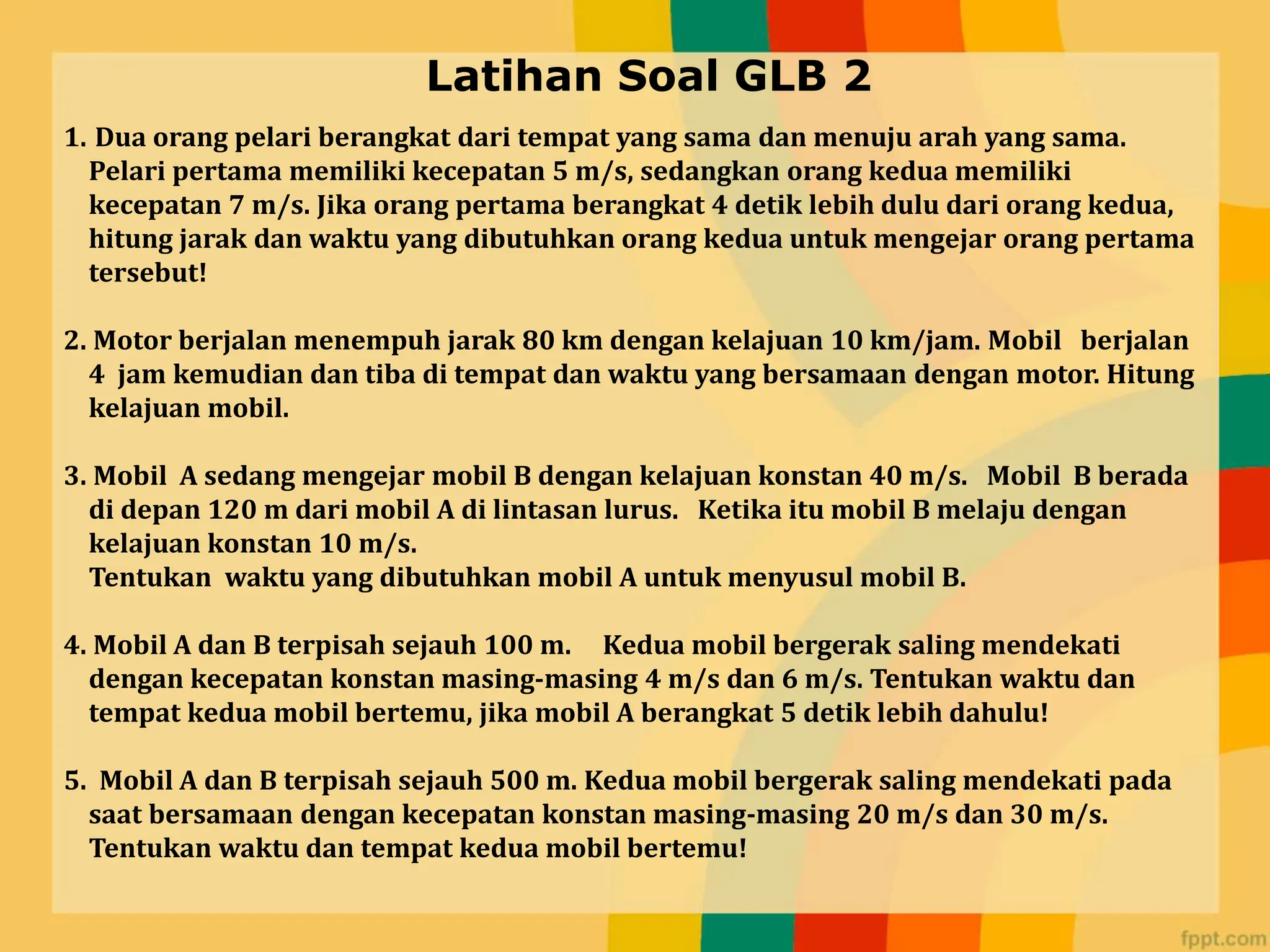 PPT FISIKA KD 3.3 GERAK LURUS (Heni).ppt